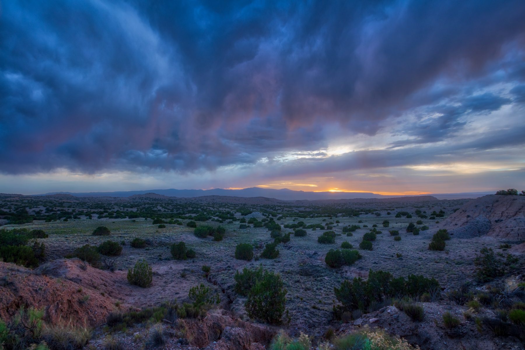 Evolution of a Sunset